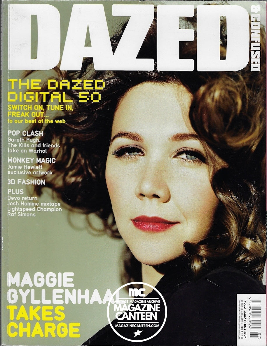 Dazed & Confused Magazine - Maggie Gyllenhaal GORILLAZ Raf Simons – magazine canteen