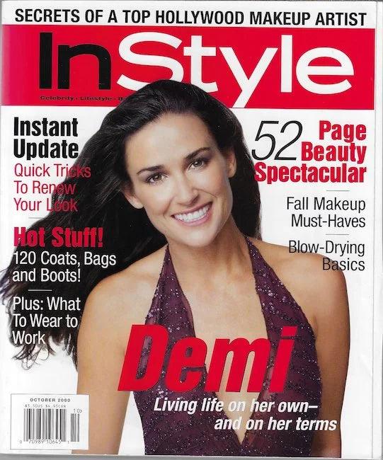 InStyle Magazine - Demi Moore Gabriel Byrne – magazine canteen