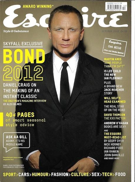 Esquire Magazine - DANIEL CRAIG Martin Amis SARAH ANN MACKLIN – magazine canteen
