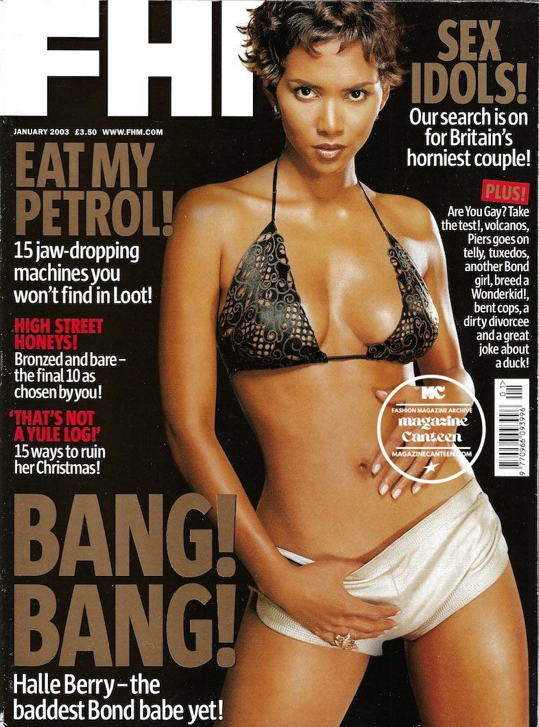 FHM Magazine - Halle Berry SHANIA TWAIN Pierce Brosnan – magazine canteen