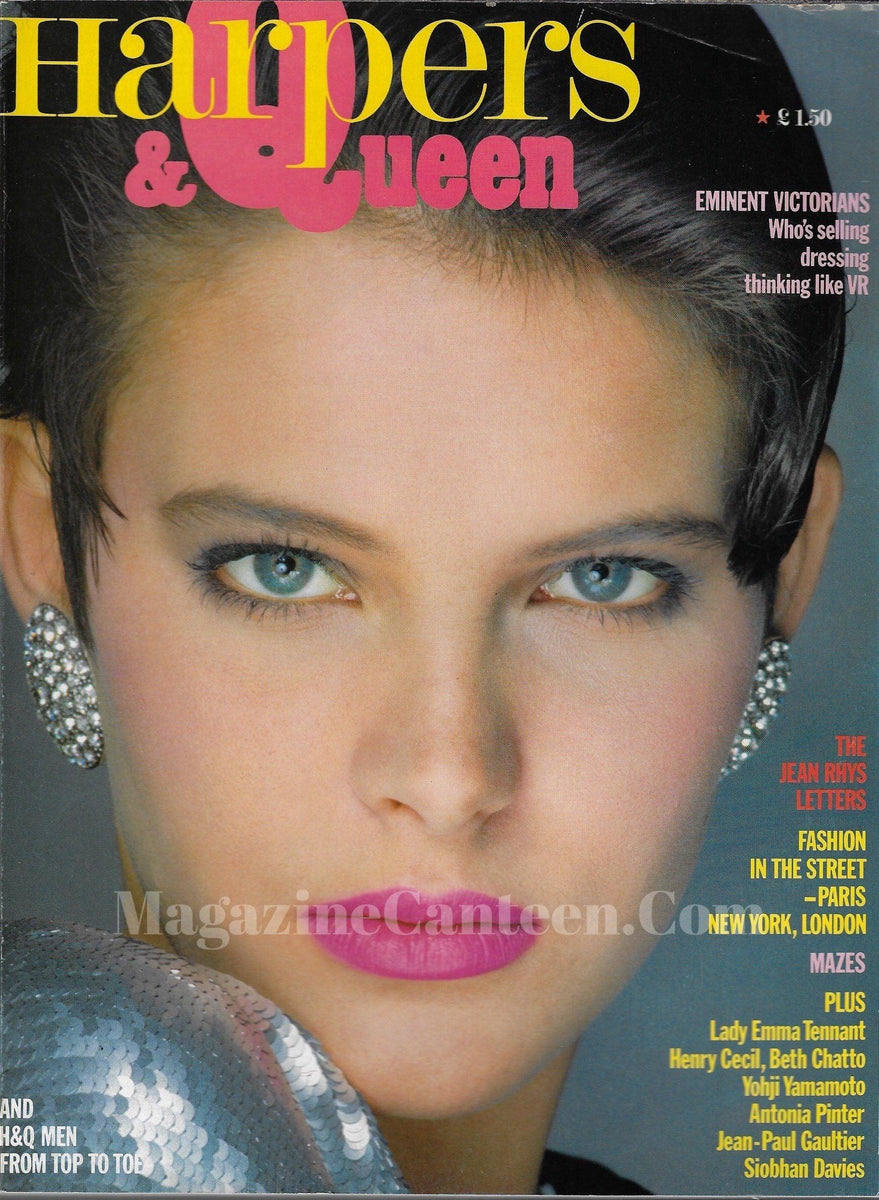 Harpers & Queen Magazine - Patricia Van Ryckeghem – magazine canteen