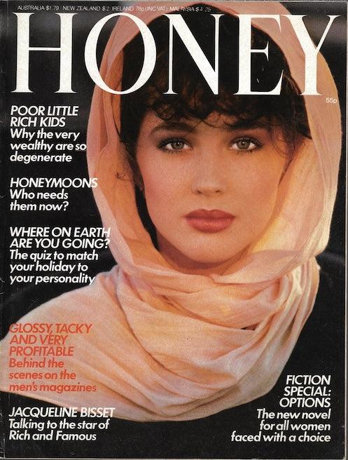 Honey Magazine - TONY MCGEE Jacqueline Bisset NEIL KIRK – magazine canteen