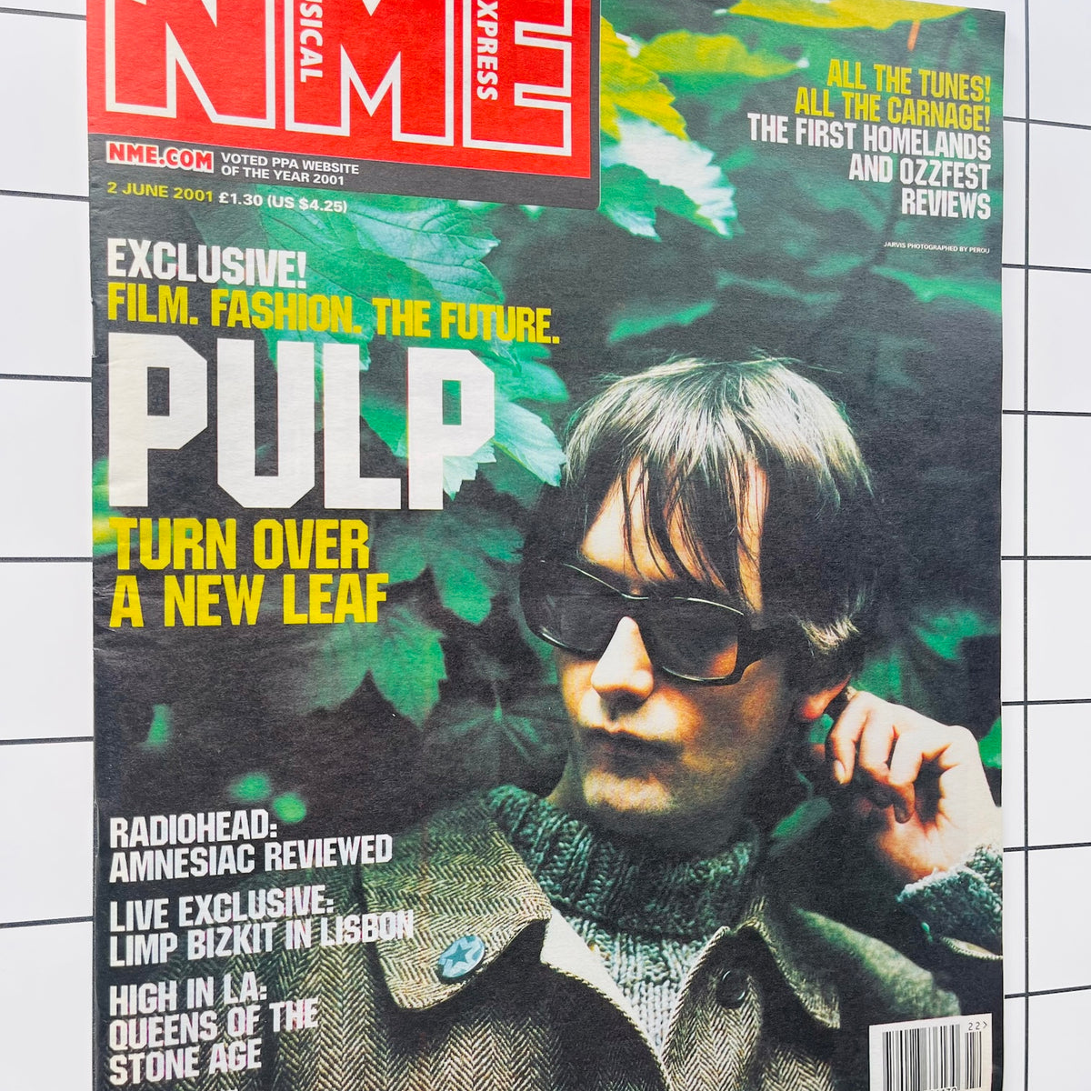 The NME Magazine - Jarvis Cocker PULP R Kelly – magazine canteen