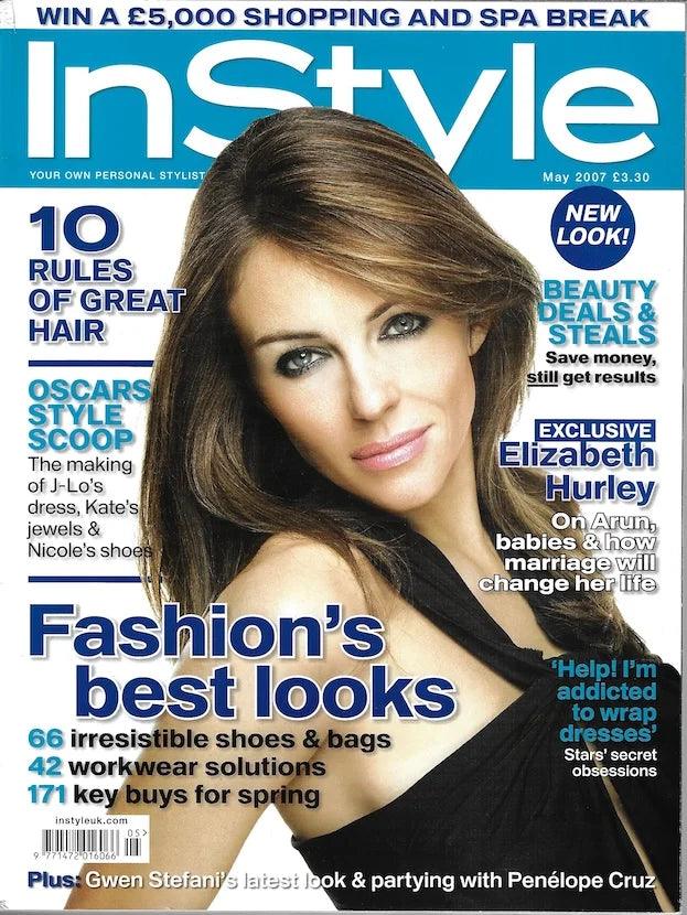 InStyle Magazine - Elizabeth Hurley Devon Aoki – magazine canteen