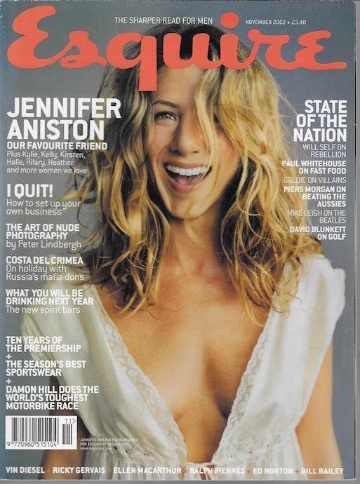 Esquire Magazine - Jennifer Aniston Ralph Fiennes – magazine canteen