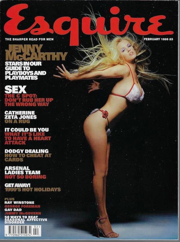 Esquire Magazine - Jenny McCarthy RAY WINSTONE Catherine Zeta Jones – magazine canteen