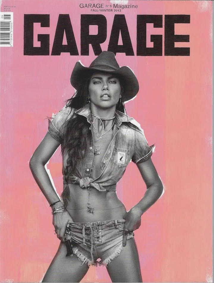 Garage Magazine 5 - Adriana Lima Image Courtney Love – magazine canteen