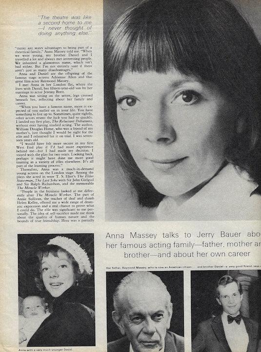 Woman And Home Magazine - Anne Massey & David ( Jeremy Brett Son ) – magazine canteen