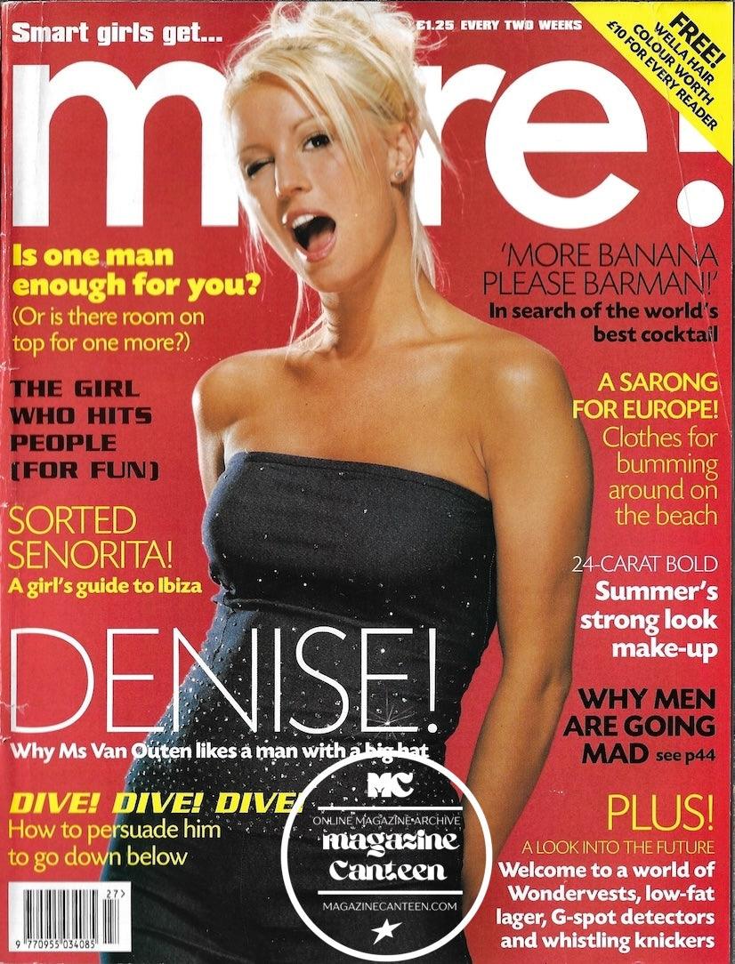 More Magazine - Denise Van Outen – magazine canteen