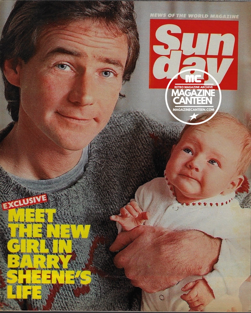 Sunday Magazine - Barry Sheene GARY GLITTER Brian Moody – magazine canteen