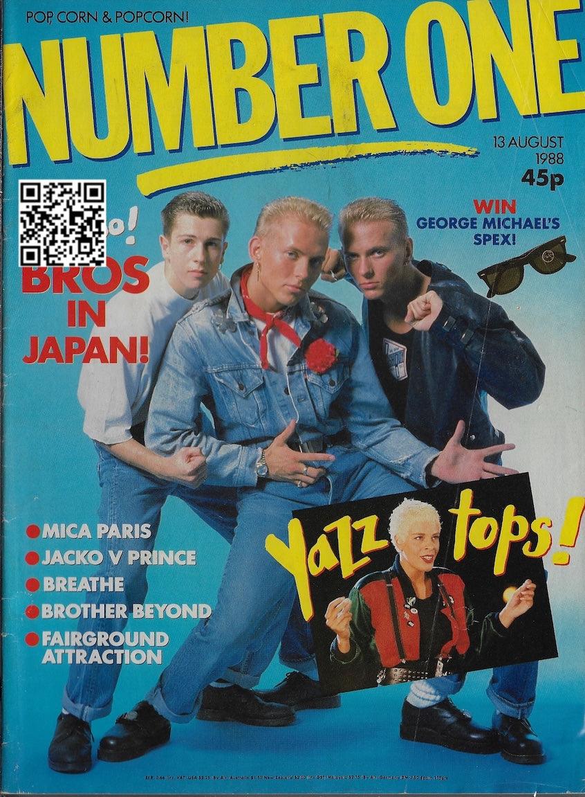 Number One Magazine - Bros YAZZ Brother Beyond – magazine canteen