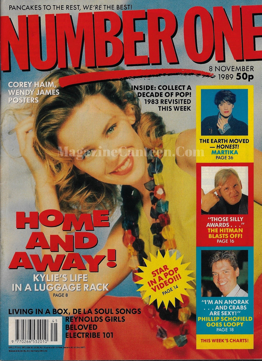 Number One Magazine - Kylie Minogue – magazine canteen