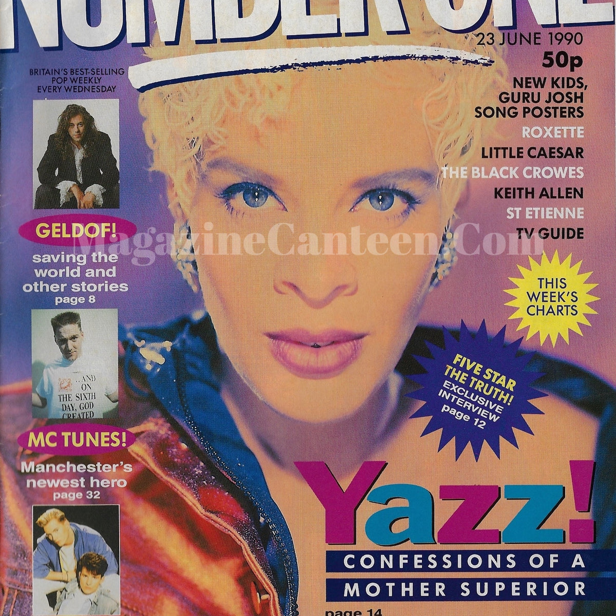 Number One Magazine - Yazz – magazine canteen