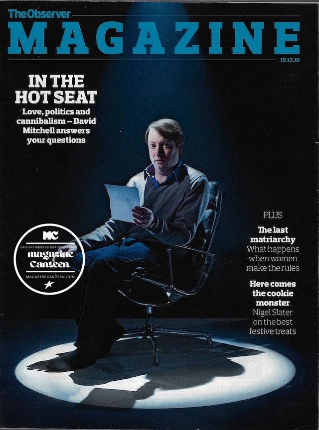 Observer Magazine - David Mitchell DOLPH LUNDGREN Clemence Poesy – magazine canteen