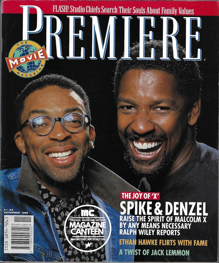 Premiere Magazine - SPIKE LEE Denzel Washington ETHAN HAWKE – magazine canteen