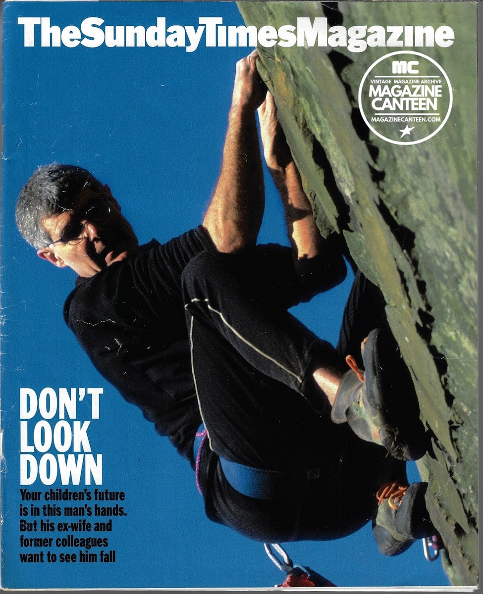 The Sunday Times Magazine - Chris Woodhead HARRY ENFIELD Coral Atkins – magazine canteen