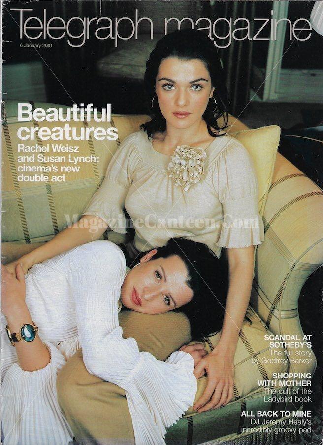 The Telegraph Magazine - Rachel Weisz Susan Lynch – magazine canteen