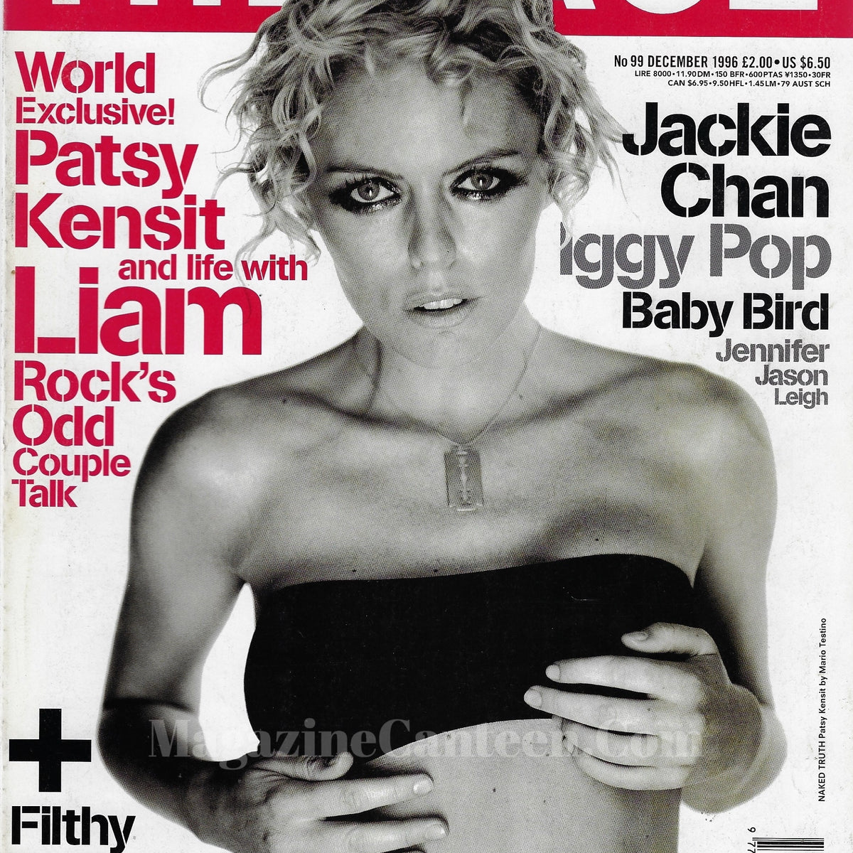 The Face Magazine 1996 - Patsy Kensit – magazine canteen