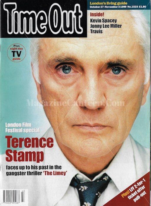 Time Out Magazine - Terence Stamp Jonny Lee Miller – magazine canteen Time Out Magazine - Terence Stamp Jonny Lee Miller – magazine canteen