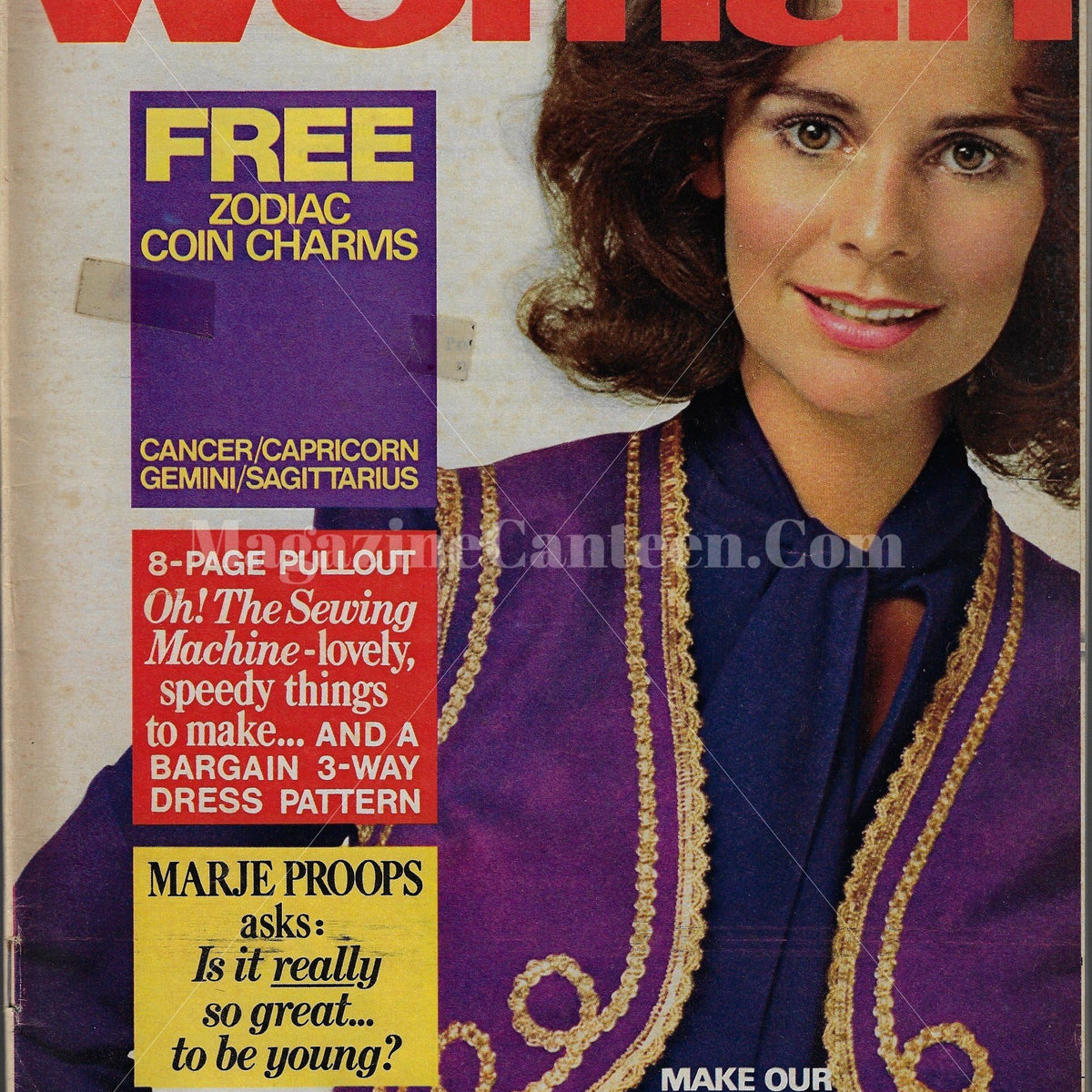 Woman Magazine Robert Belton Reg Varney Magazine Canteen