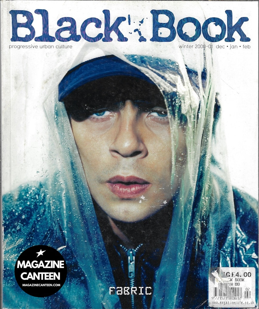 Black Book Magazine - Benicio del Toro – magazine canteen