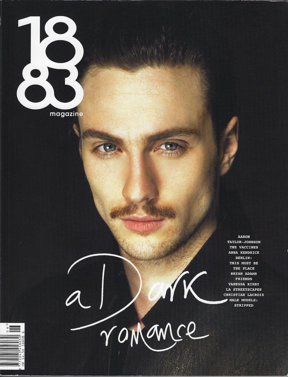 1883 Magazine - Aaron Taylor Johnson – magazine canteen