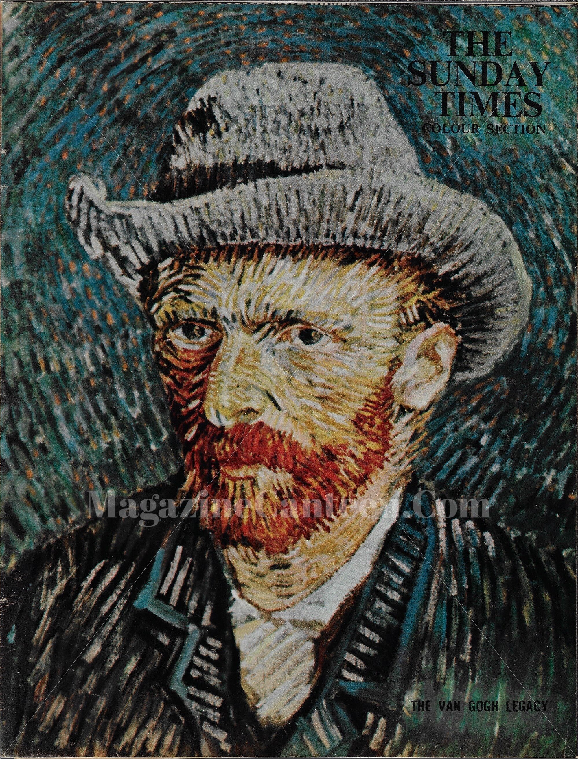 The Sunday Times Magazine - Van Gogh – magazine canteen
