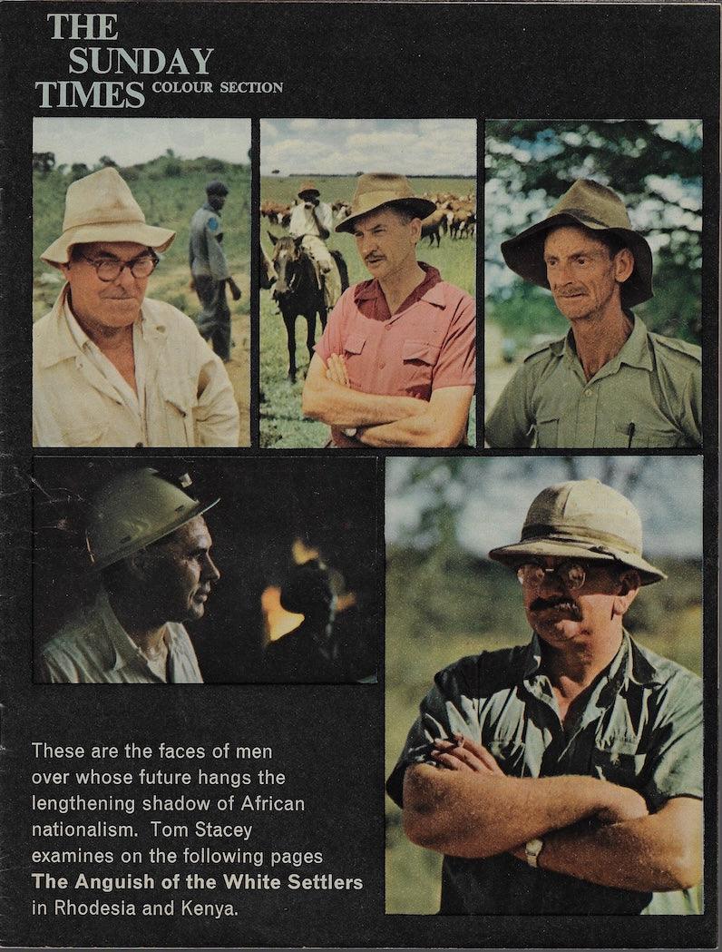 The Sunday Times Magazine - Marc Riboud Rhodesia Kenya – magazine canteen