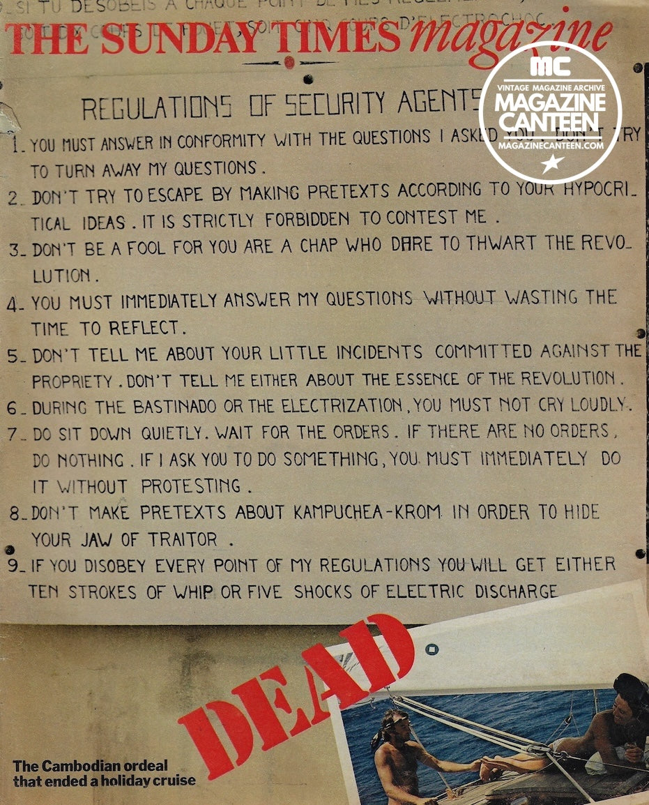 The Sunday Times Magazine - Cambodia CLEO LAINE Mike Berkofsky ...