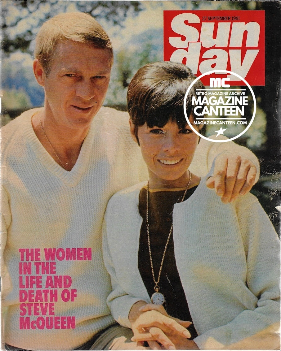 Sunday Magazine - Sylvia Kristel DAVID BAILEY Steve McQueen – magazine ...