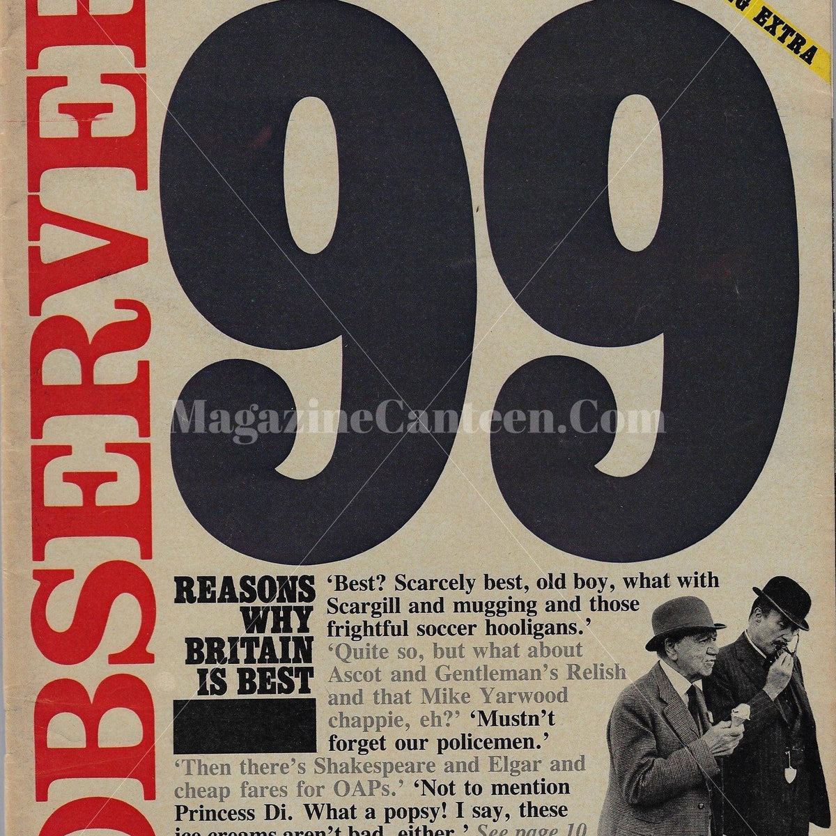 The Observer Magazine - Jerry Lee Lewis – magazine canteen