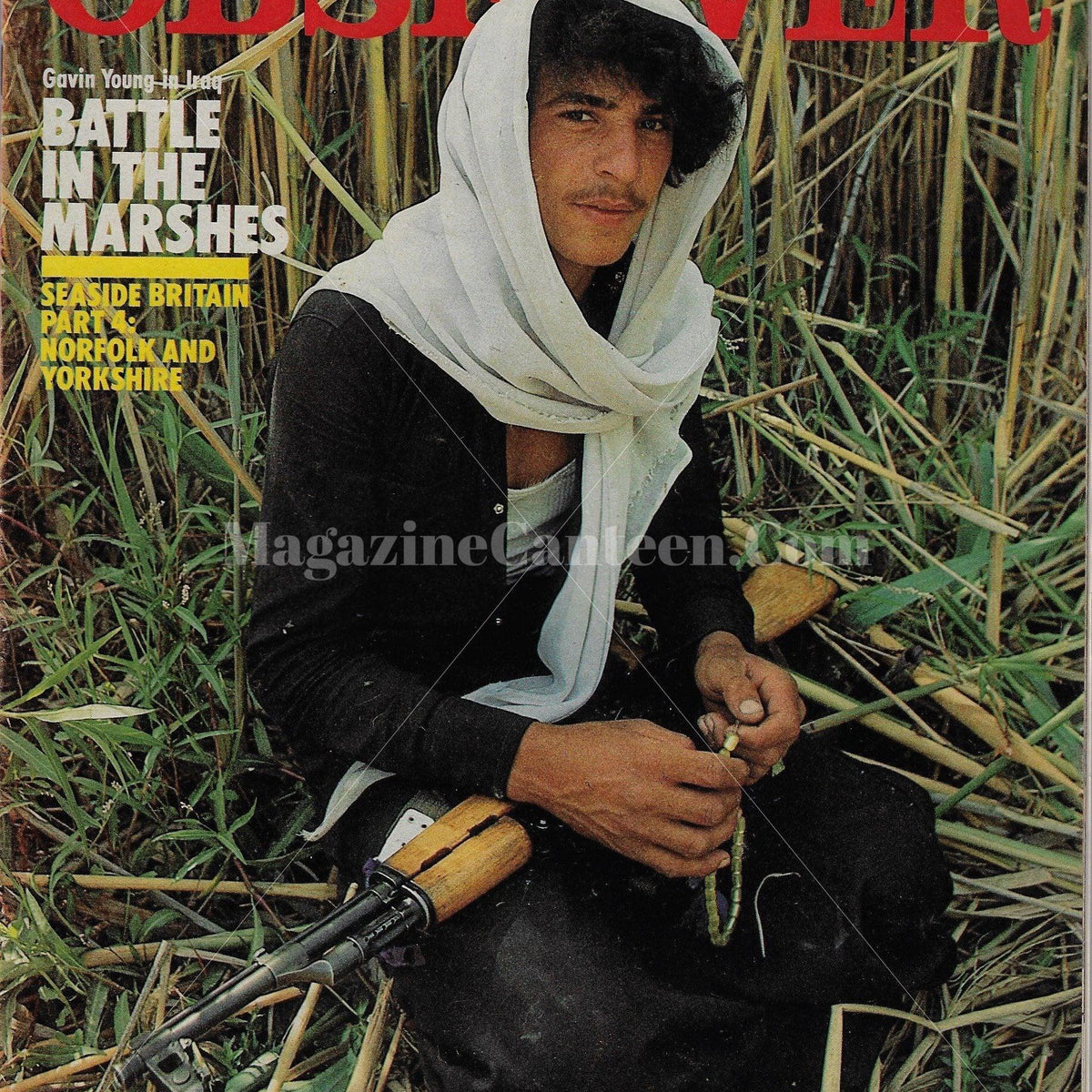 The Observer Magazine - Homer Sykes Iraq – magazine canteen