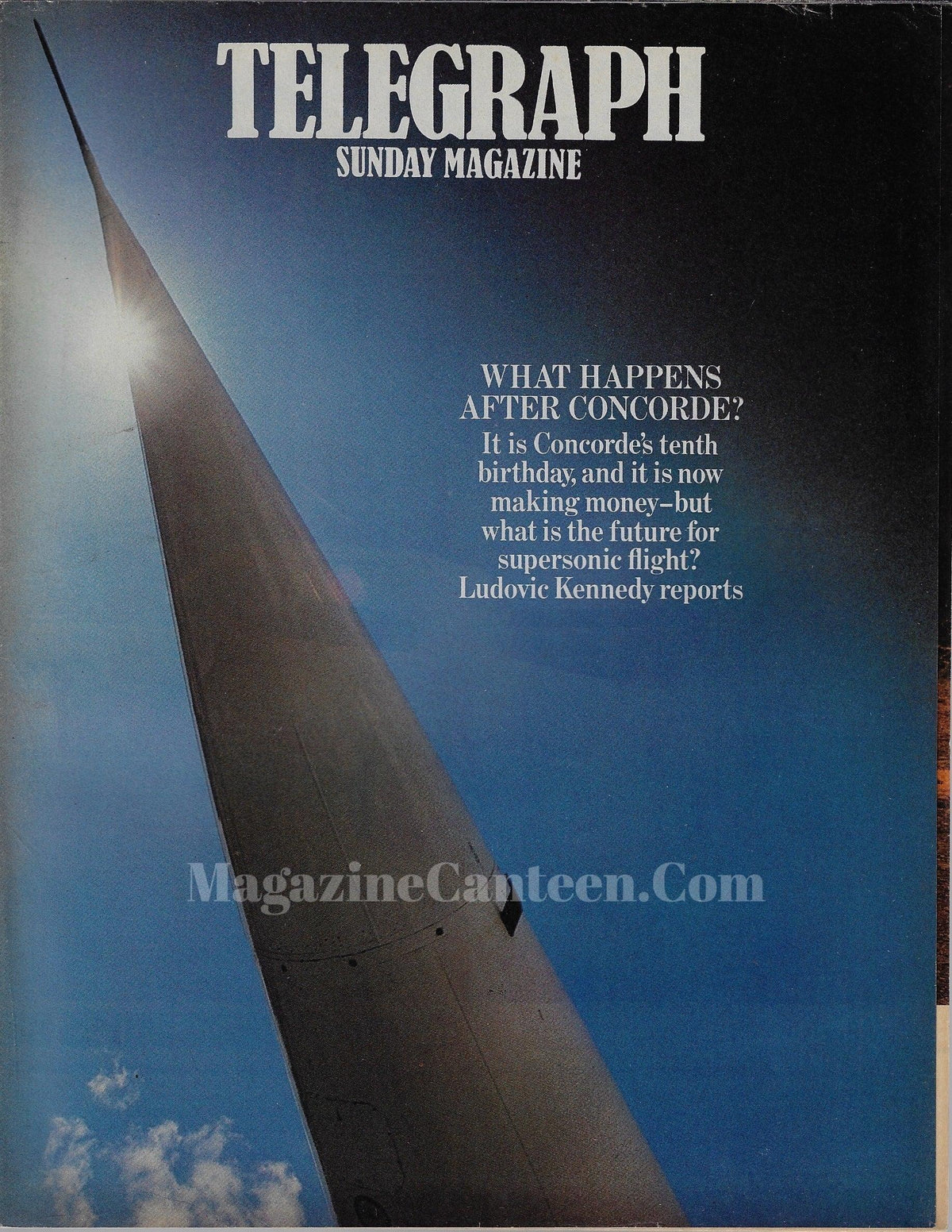 The Telegraph Magazine - Concorde – magazine canteen