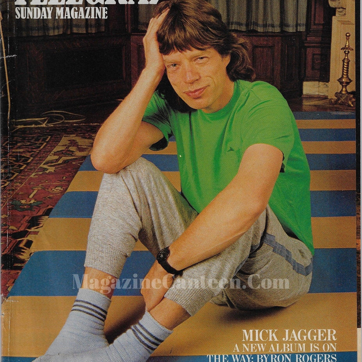 The Telegraph Magazine - Mick Jagger – magazine canteen