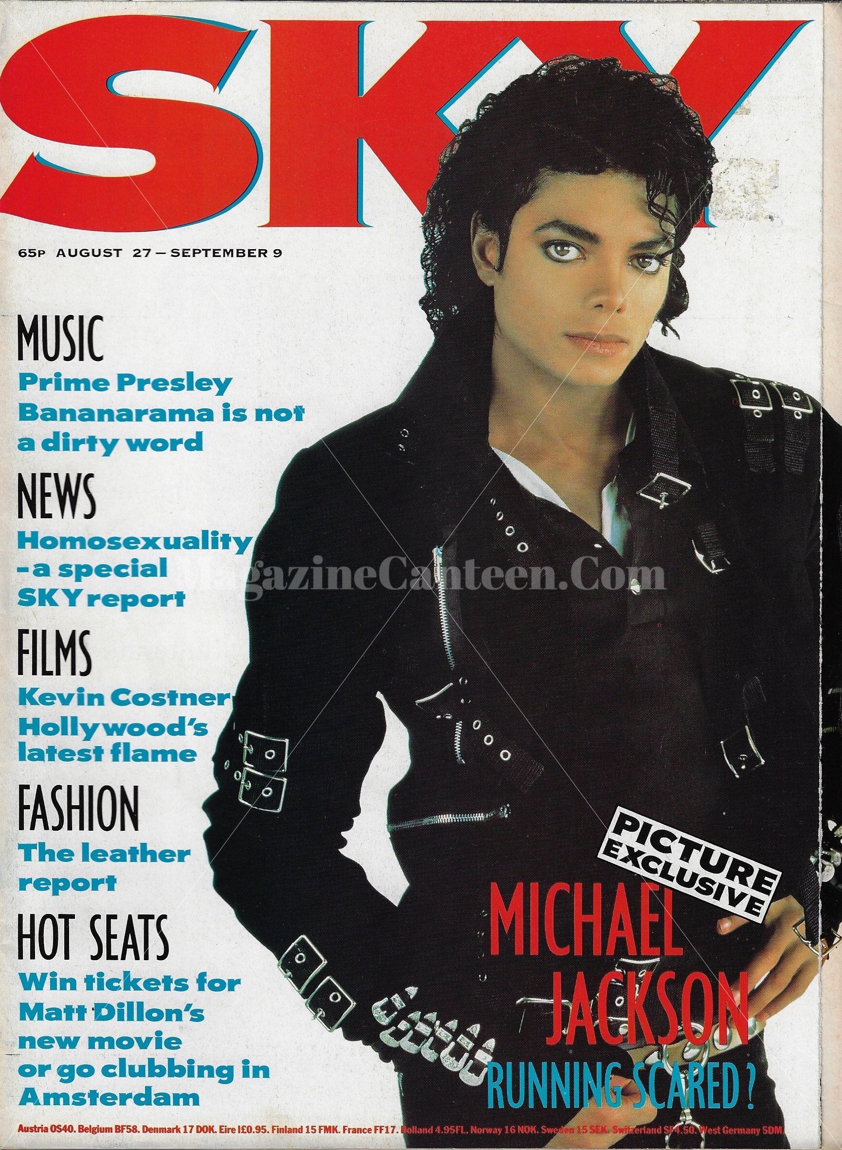 Sky Magazine - Michael Jackson – magazine canteen