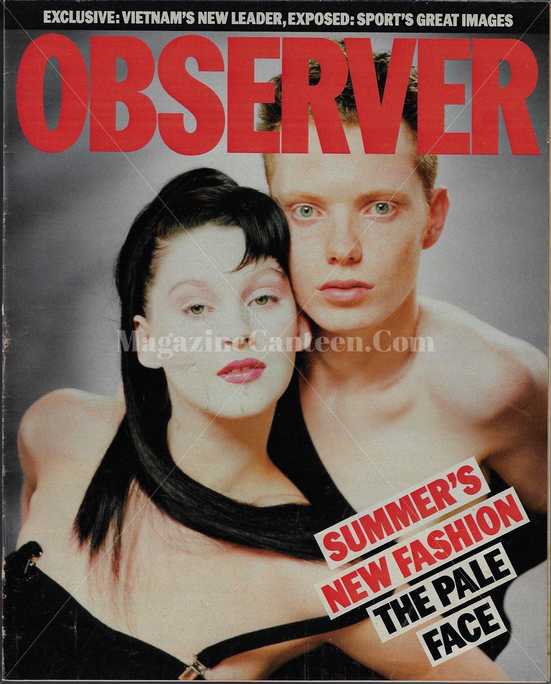 The Observer Magazine Susie Bick Magazine Canteen
