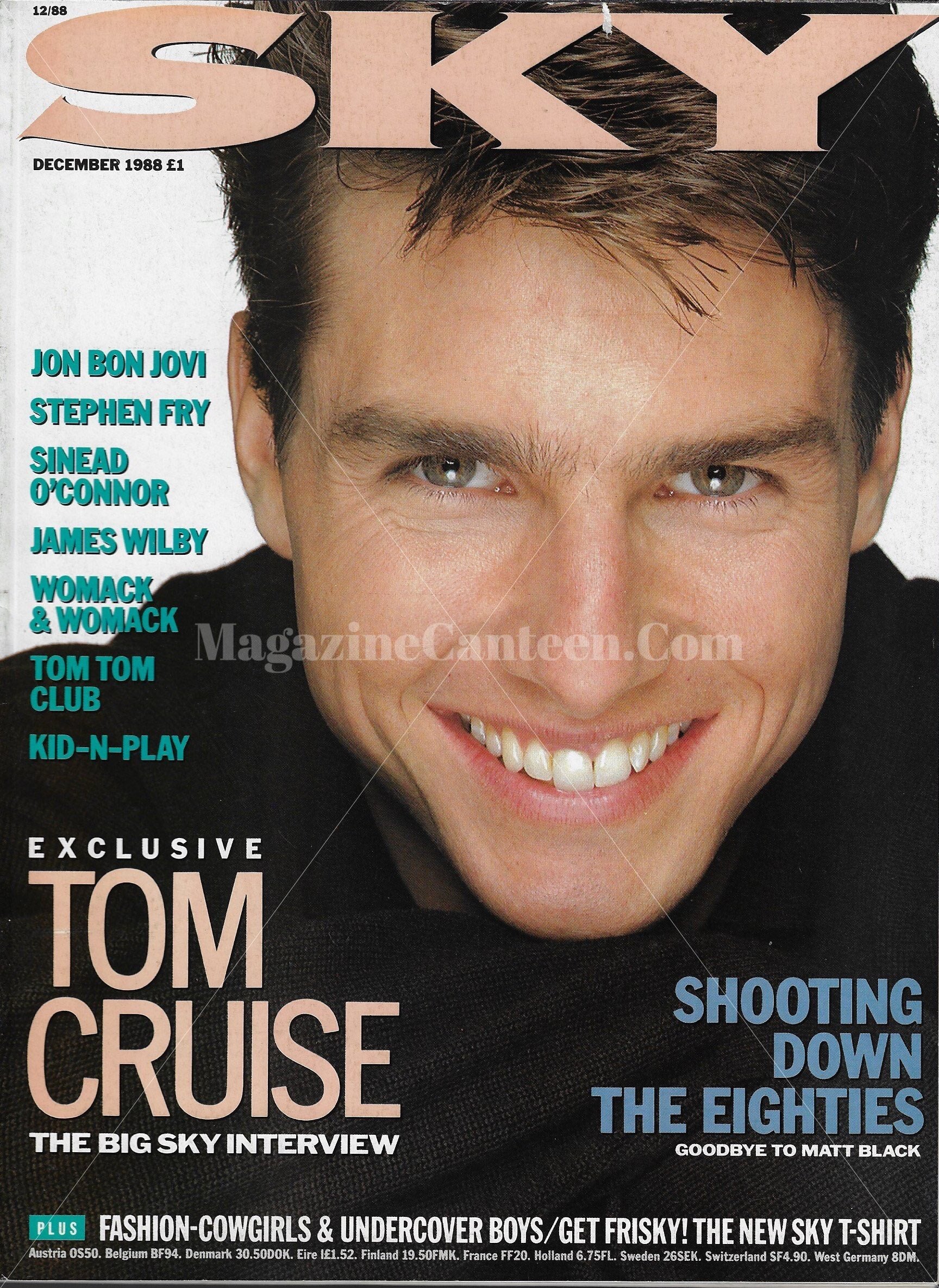 Sky Magazine - Tom Cruise – magazine canteen