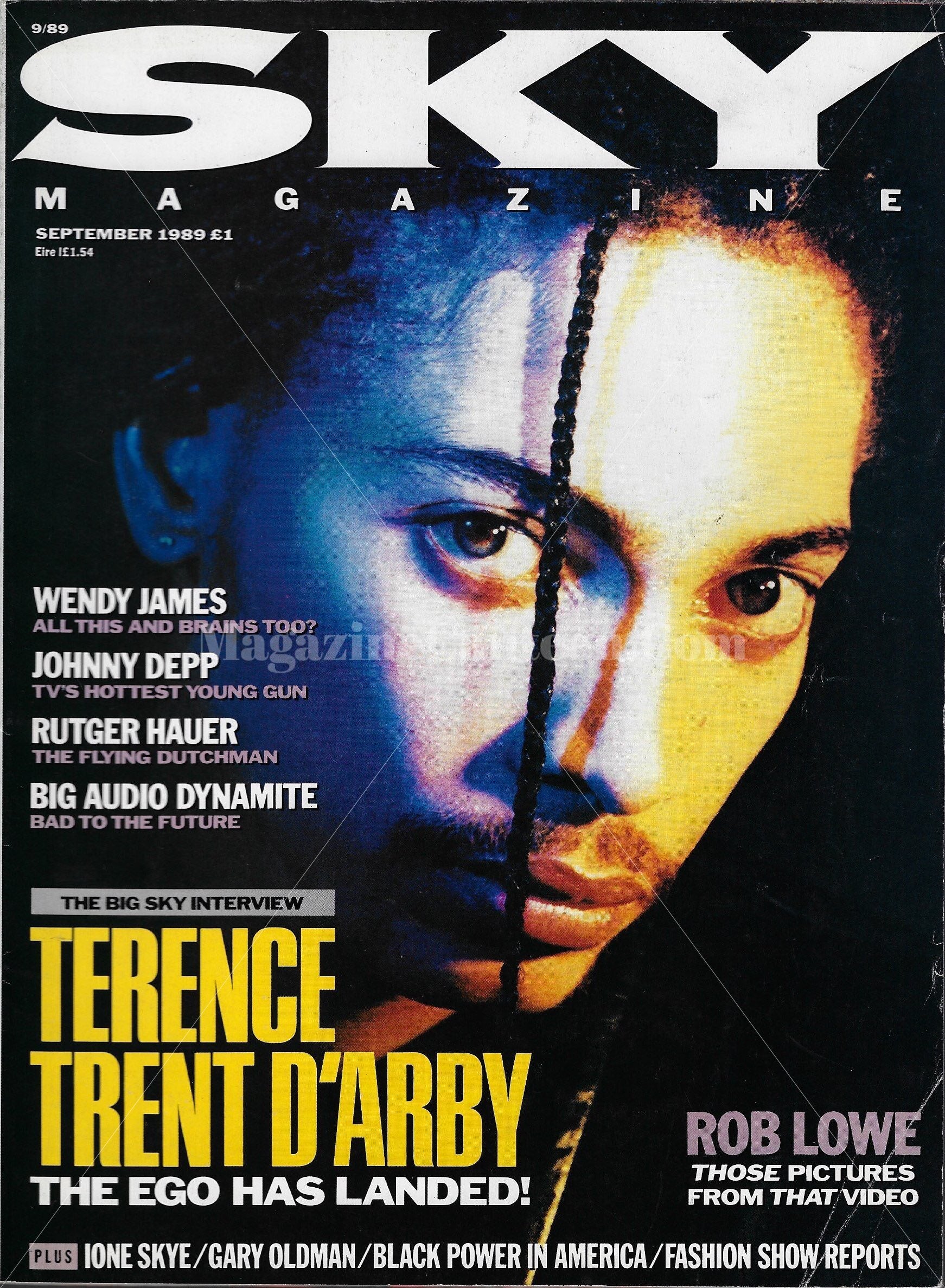 Sky Magazine - Terence Trent D'Arby – magazine canteen