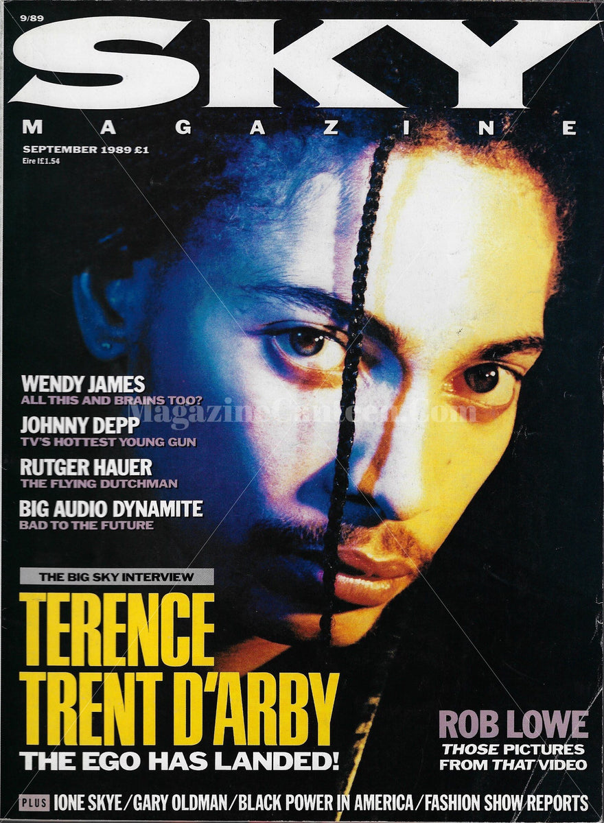 Sky Magazine - Terence Trent D'Arby – magazine canteen