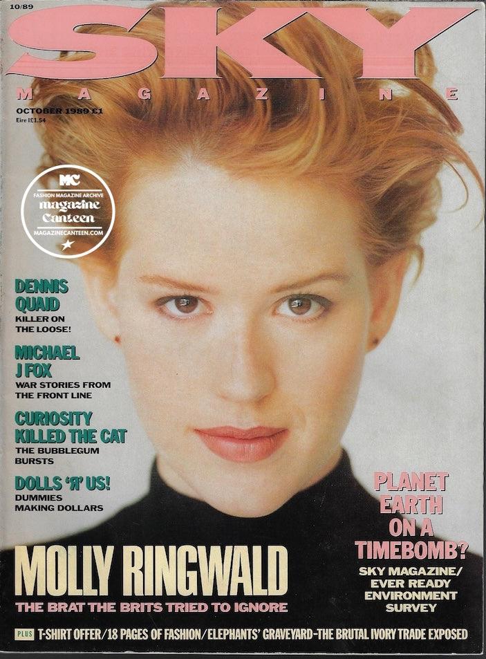 Sky Magazine - Molly Ringwald Dennis Quaid Bruce Weber – magazine canteen