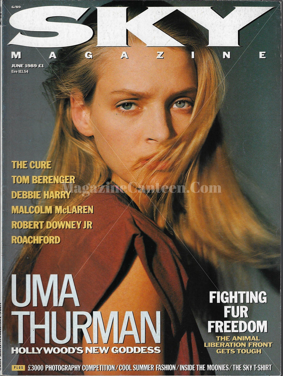 Sky Magazine - Uma Thurman – magazine canteen