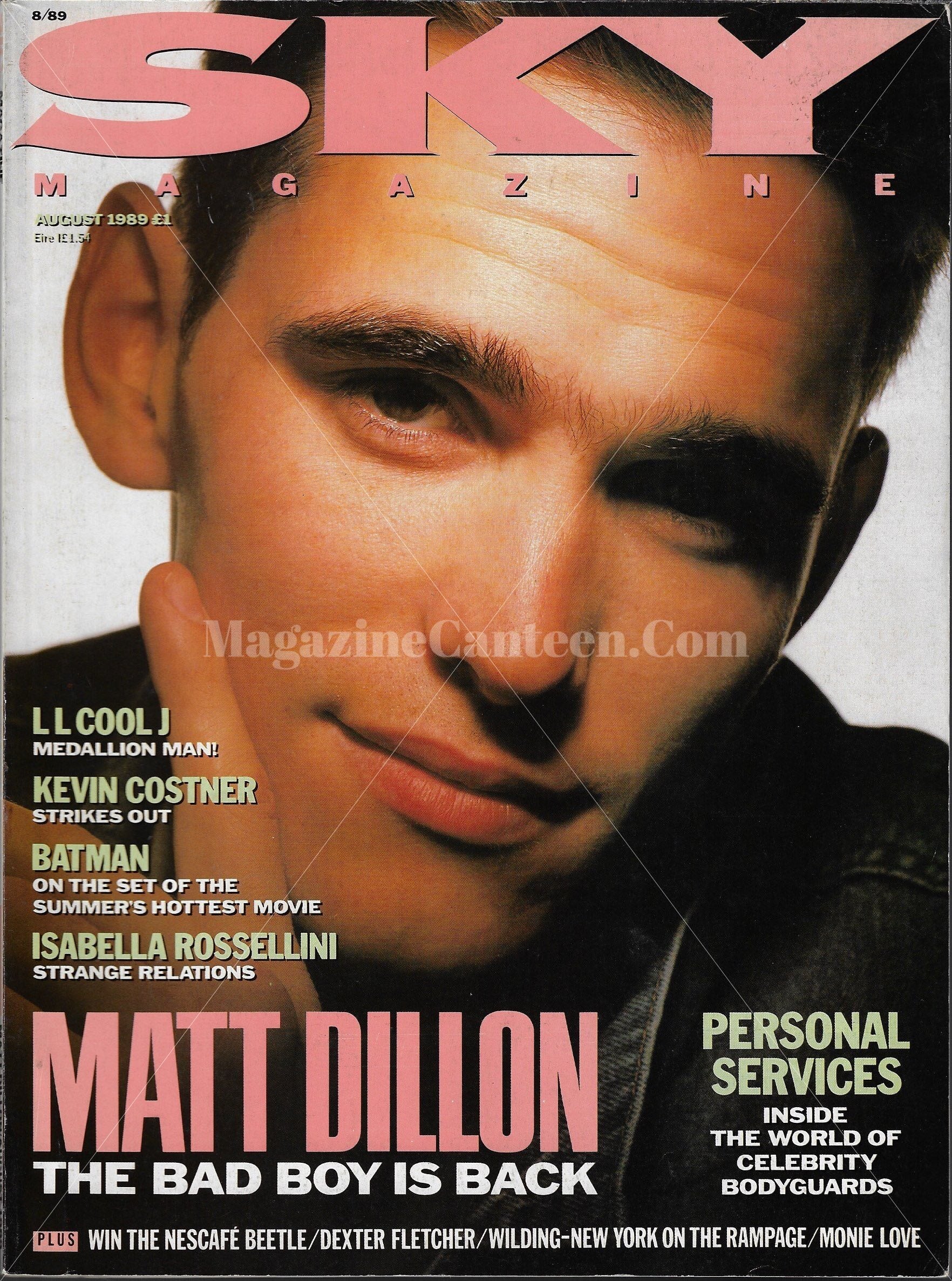 Sky Magazine - Matt Dillon – magazine canteen