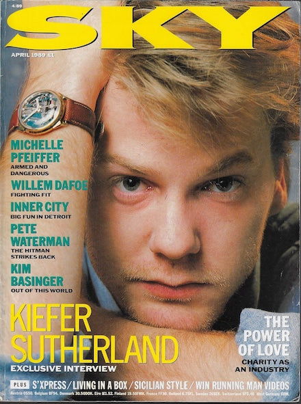 Sky Magazine - Kiefer Sutherland Michelle Pfeiffer – magazine canteen