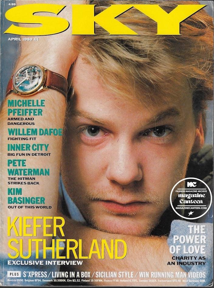 Sky Magazine - Kiefer Sutherland Michelle Pfeiffer – magazine canteen