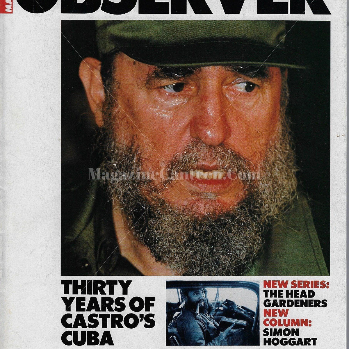 The Observer Magazine - Cuba Germaine Greer – magazine canteen