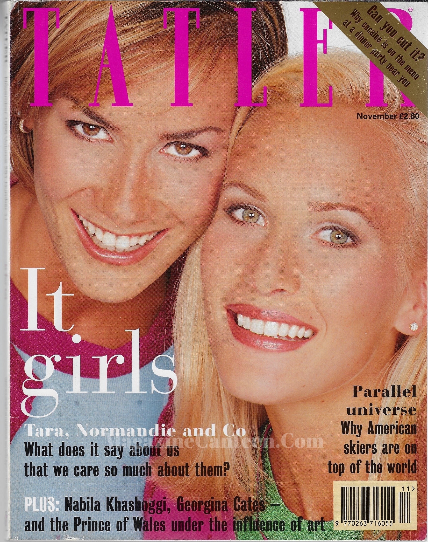 Tatler Magazine - Tara Palmer Tomkinson & Normandie Keith – magazine ...