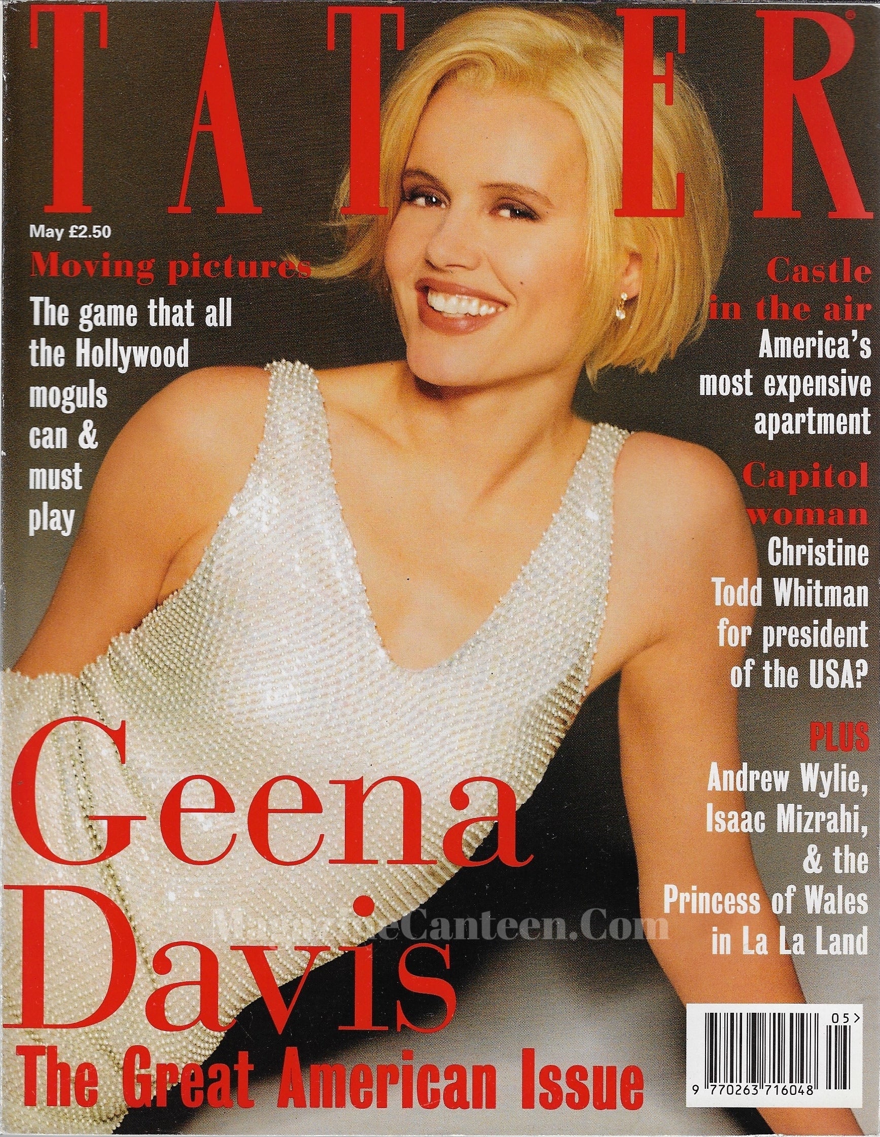 Tatler Magazine - Geena Davis – magazine canteen