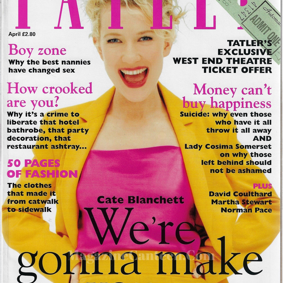 Tatler Magazine - Cate Blanchett – magazine canteen