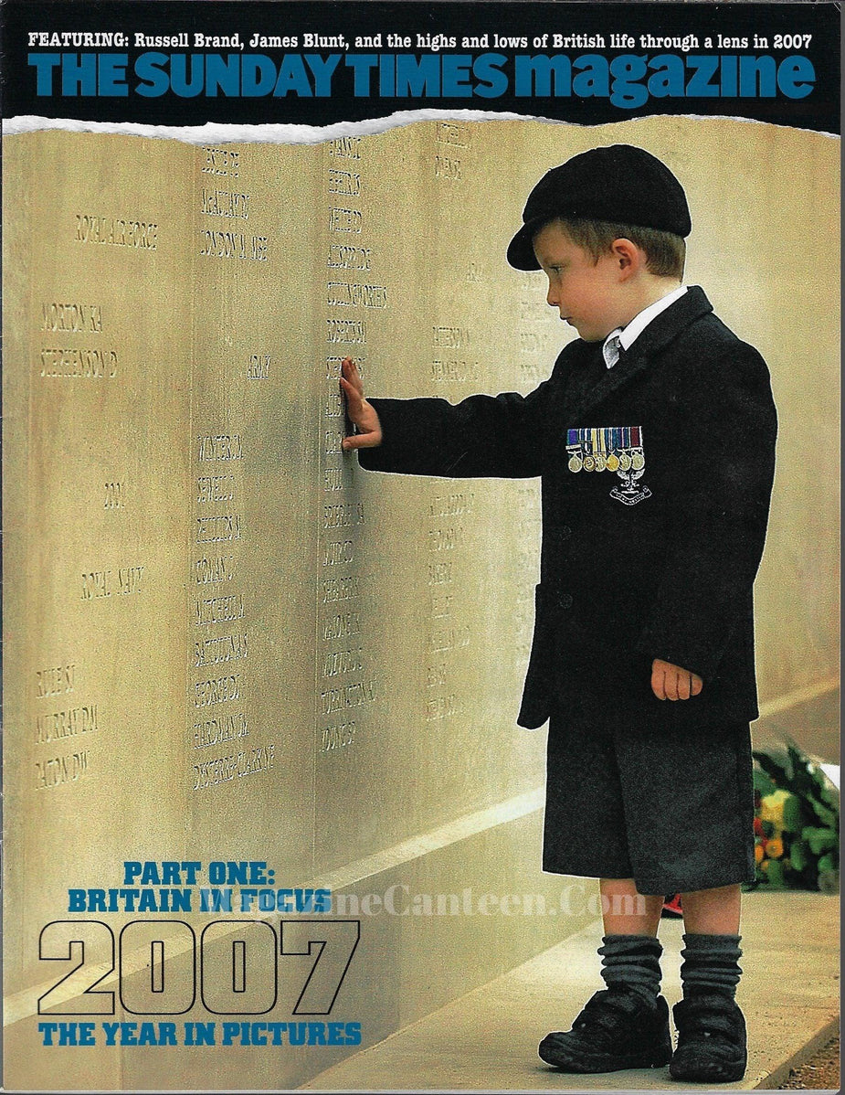 The Sunday Times Magazine - James Blunt – magazine canteen