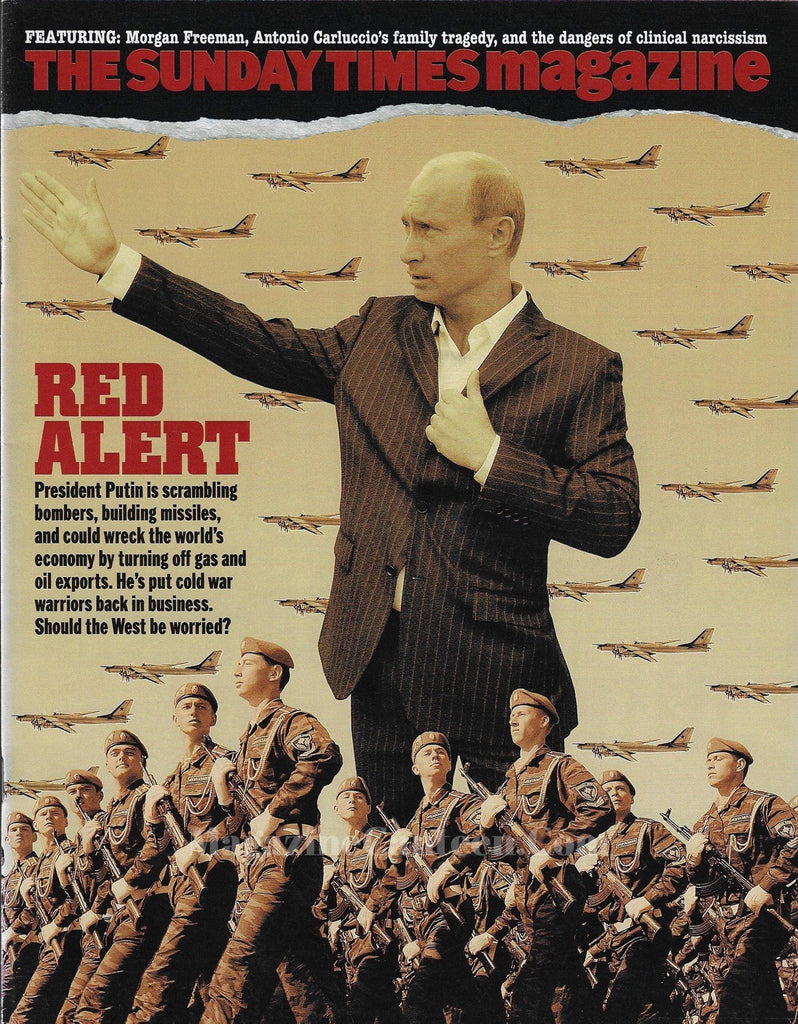 The Sunday Times Magazine - Morgan Freeman Vladimir Putin – magazine ...